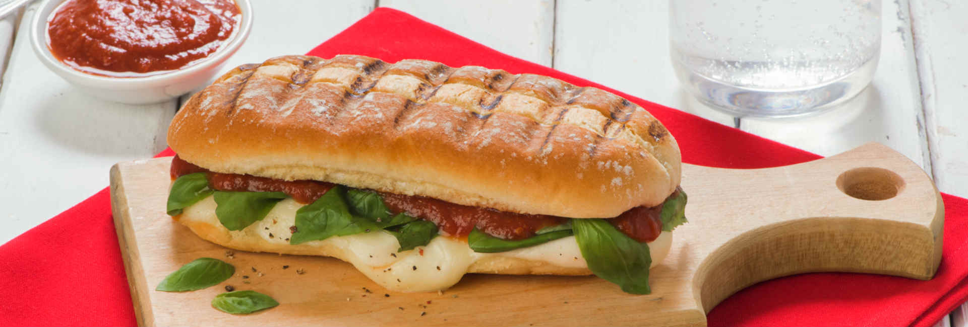 Quick-and-Easy Vegetarian Grilled Caprese Panini | Villaggio®